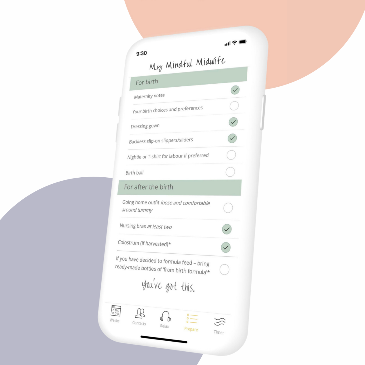 Mindful Birth App | The Mindful Birth Group